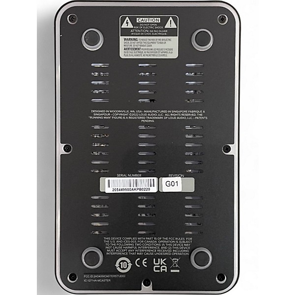 Used Mackie MCASTER STUDIO Audio Interface - Guitar Center