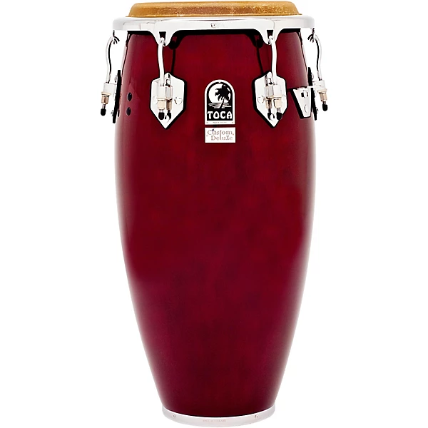 Toca Custom Deluxe Wood Shell Congas 11.75 In. Dark Wood - Guitar Center
