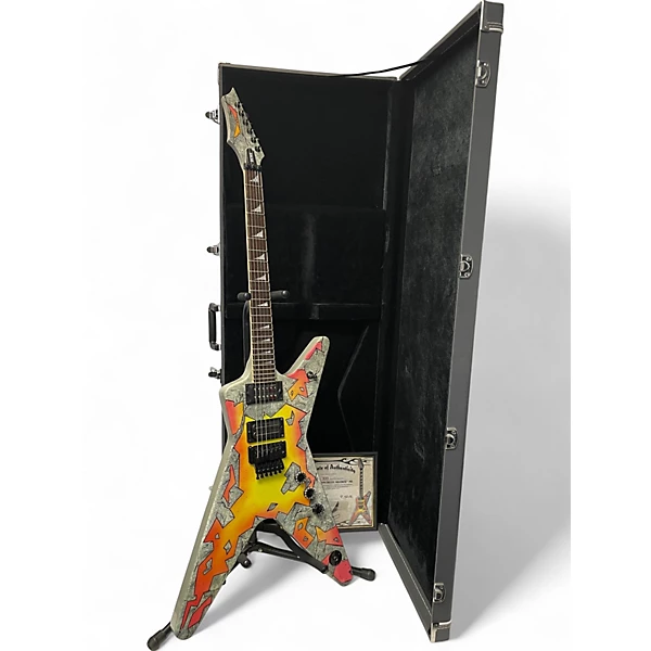 Used Dean Dimebag Concrete Sledge ML Stone Gray Solid Body Electric ...