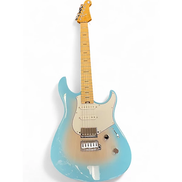 Used Yamaha PACP12M BEACH BLUE BURST Solid Body Electric Guitar ...