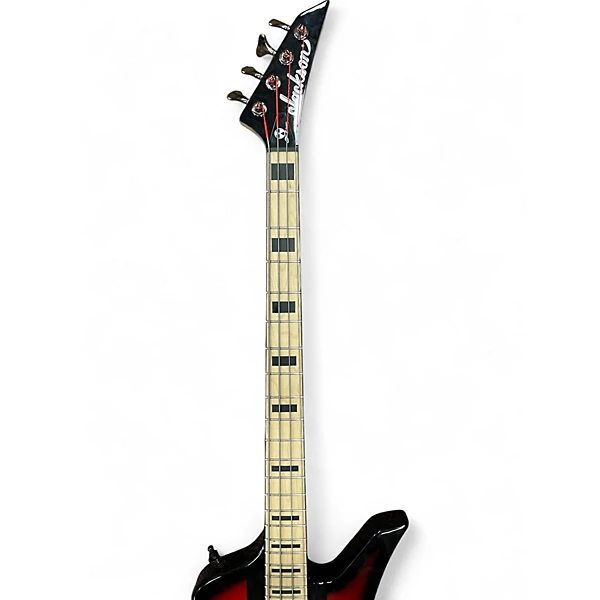 Used Jackson Dave Ellefson Signature CBX Red Burst Electric Bass Guitar ...