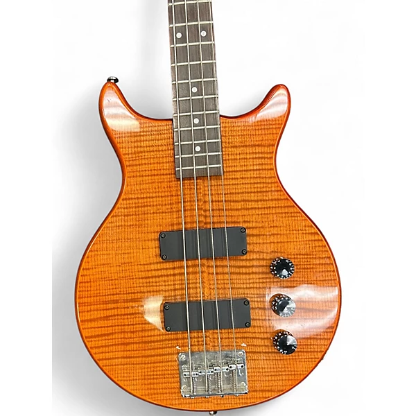 Used Hamer SLAMMER Trans Brown Electric Bass Guitar - Guitar Center