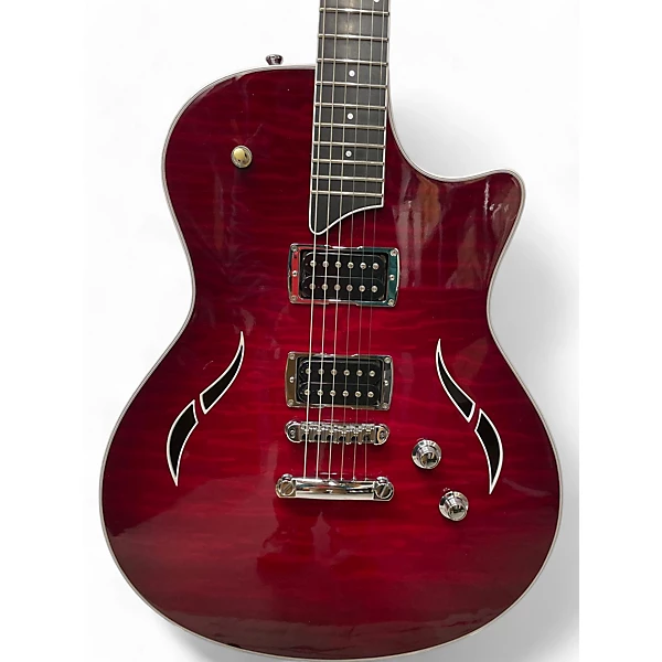 Used Taylor T3 Red Fade Hollow Body Electric Guitar - Guitar Center