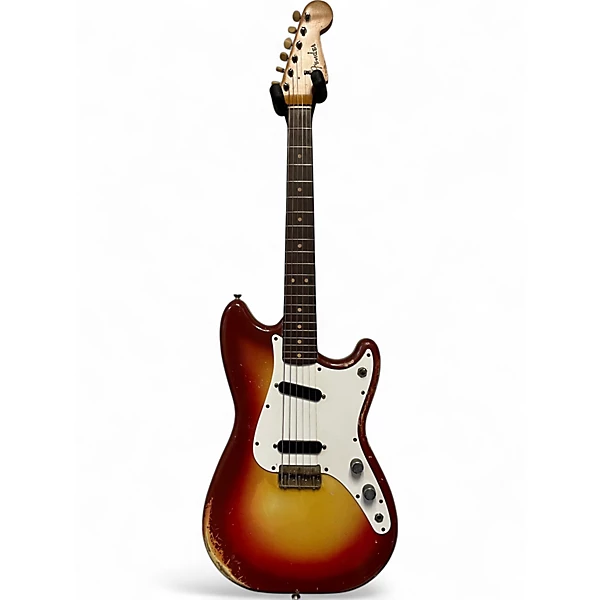 Vintage 1962 Fender Duo Sonic Sunburst Solid Body Electric Guitar ...
