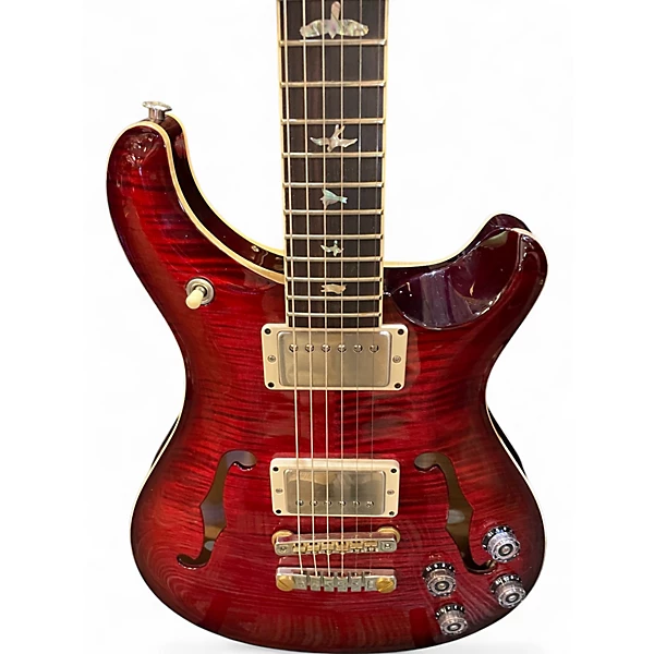 Used PRS McCarty 594 Hollowbody II Red Fireburst Hollow Body Electric ...