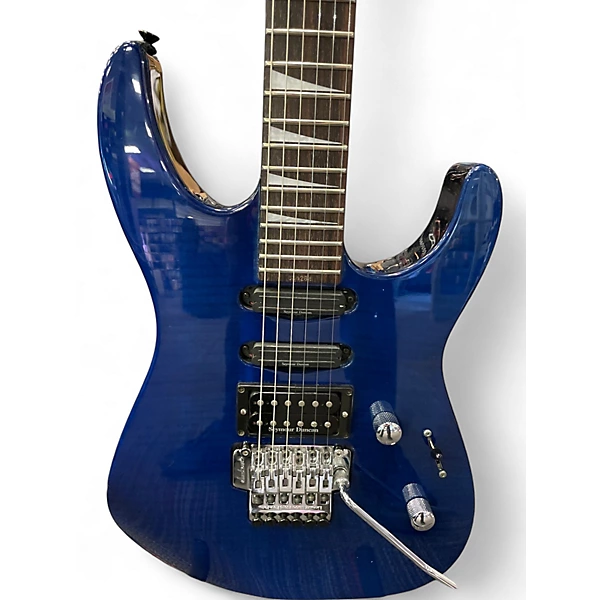 Used Jackson Soloist SL3 Blue Solid Body Electric Guitar - Guitar Center
