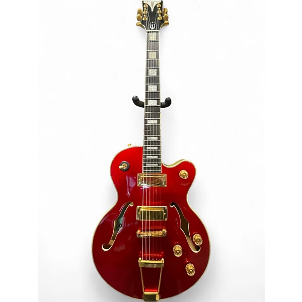 Used Epiphone Kat ES Ruby Red Solid Body Electric Guitar - Guitar Center