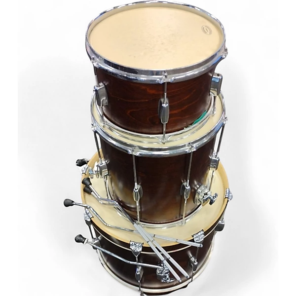 Used Barton Drums 3 Piece Central Maple Natural Drum Kit - Guitar Center
