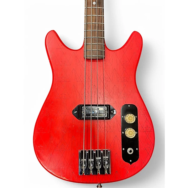 Used Blastcult MAGIC 13 Red Electric Bass Guitar - Guitar Center