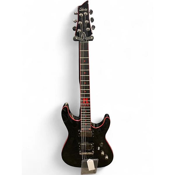 Used Schecter Guitar Research C1 SheDevil Black Solid Body Electric ...