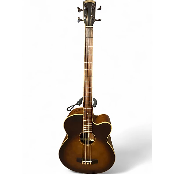 Used Morgan Monroe MVAB500 Brown Sunburst Acoustic Bass Guitar - Guitar ...