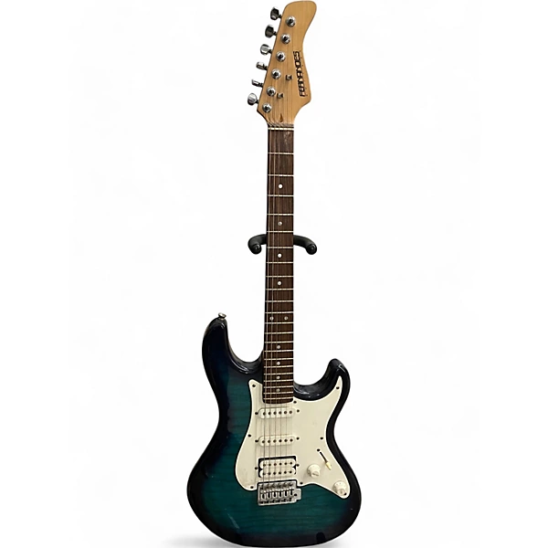 Used Fernandes RETRO ROCKET X BLUE FADE Solid Body Electric Guitar ...