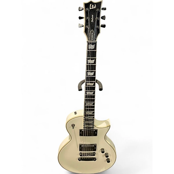 Used ESP Ec-1001ctm Alpine White Solid Body Electric Guitar - Guitar Center