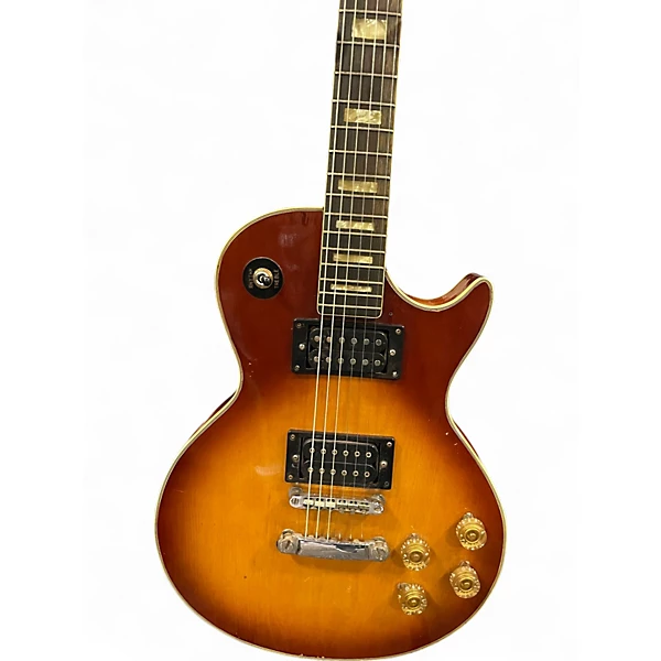 Used Hondo Ii L STYLE Honey Burst Solid Body Electric Guitar - Guitar ...