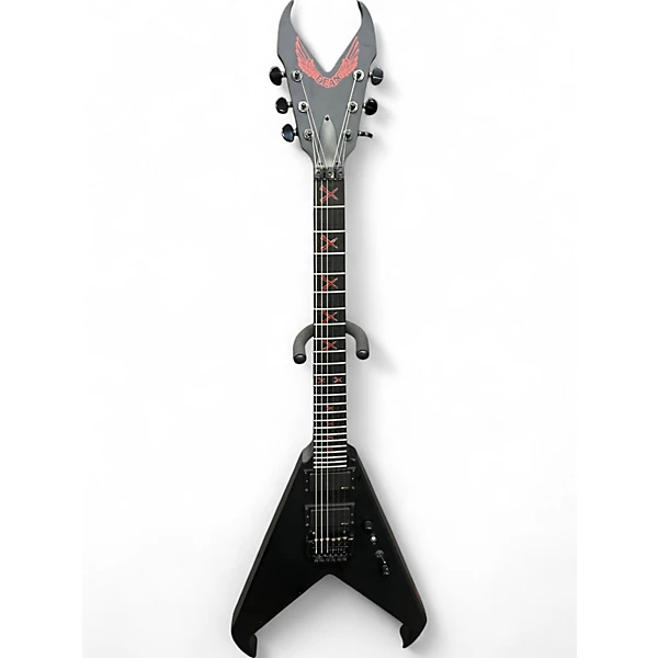 Used Dean Kerry King V Satin Black Solid Body Electric Guitar - Guitar ...