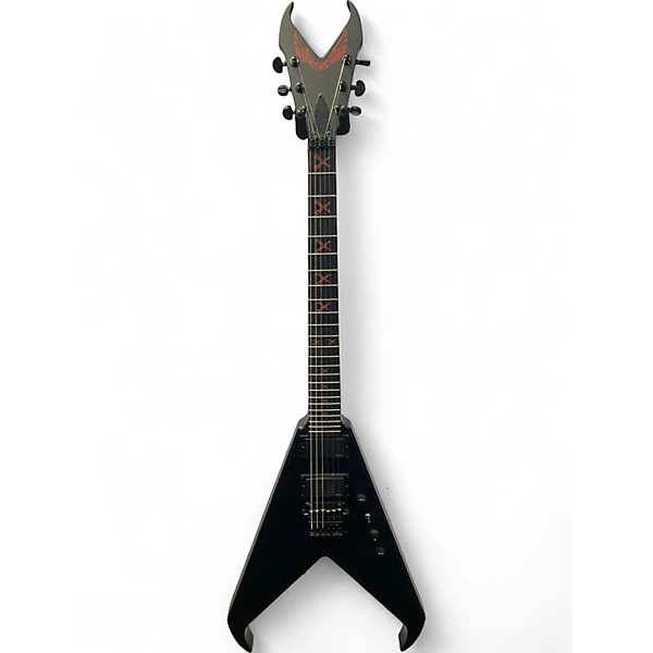 Used Dean KKVBKS KERRY KING V Black Solid Body Electric Guitar - Guitar ...
