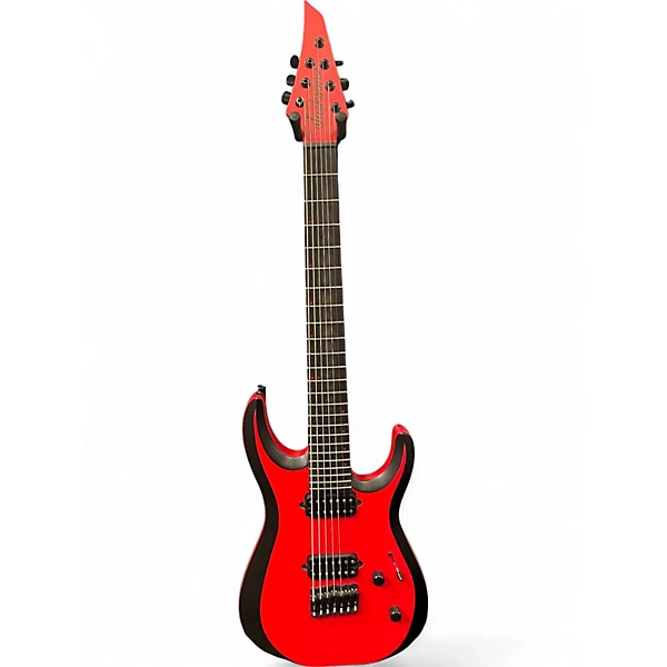 Used Jackson DINKY MDK7 HT Dakota Red Solid Body Electric Guitar ...