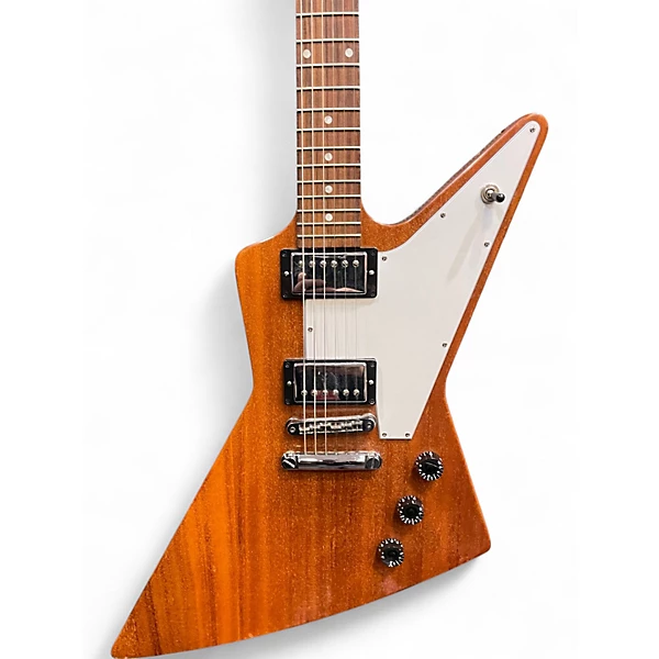 Used Gibson Explorer Natural Solid Body Electric Guitar - Guitar Center