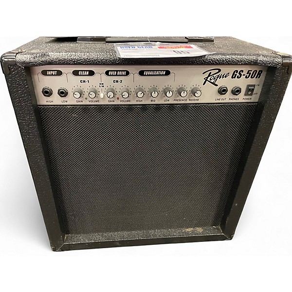 Used Rogue GS-50R Guitar Power Amp - Guitar Center