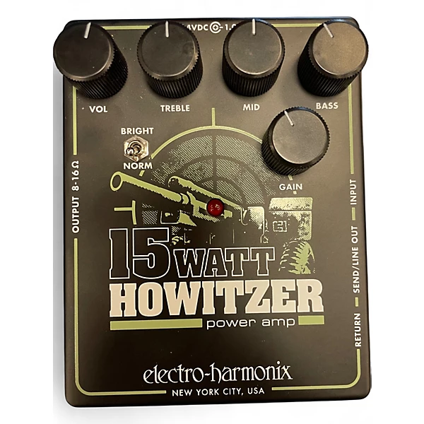 Used Electro-Harmonix 15 Watt Howitzer Pedal - Guitar Center