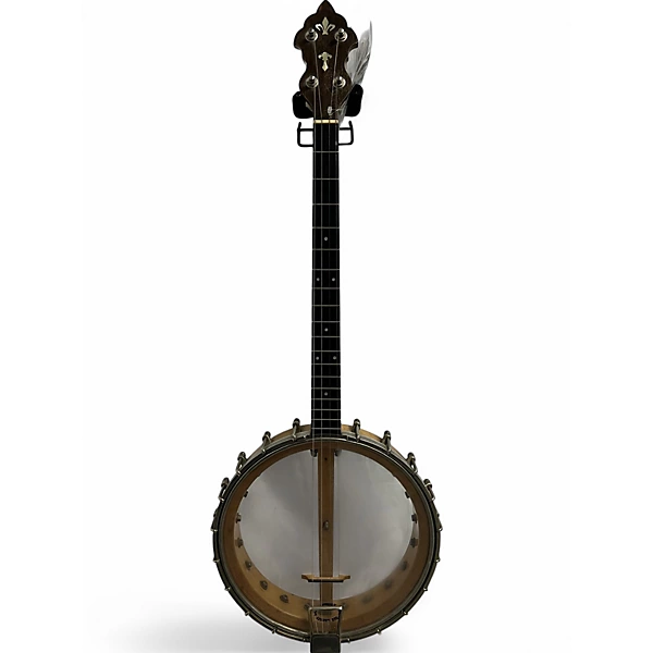 Vintage 1920s Weymann Open Back Tenor Banjo Natural Banjo - Guitar Center