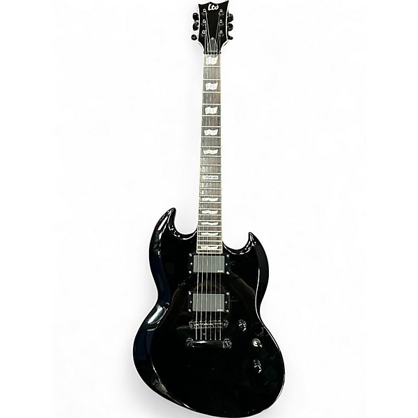 Used ESP LTD Viper 400 Black Solid Body Electric Guitar - Guitar Center