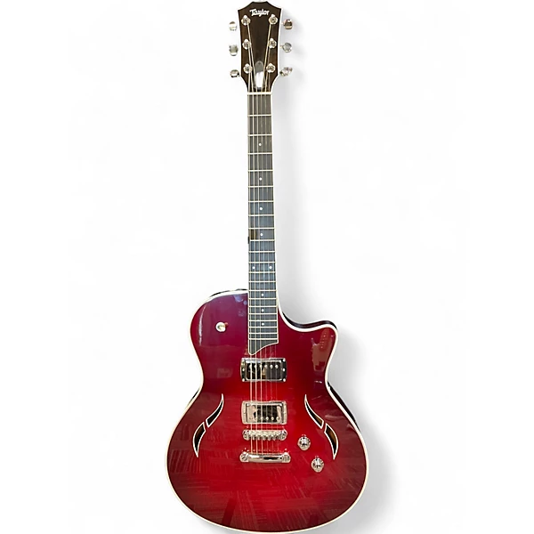 Used Taylor T3 Crimson Red Burst Hollow Body Electric Guitar - Guitar ...