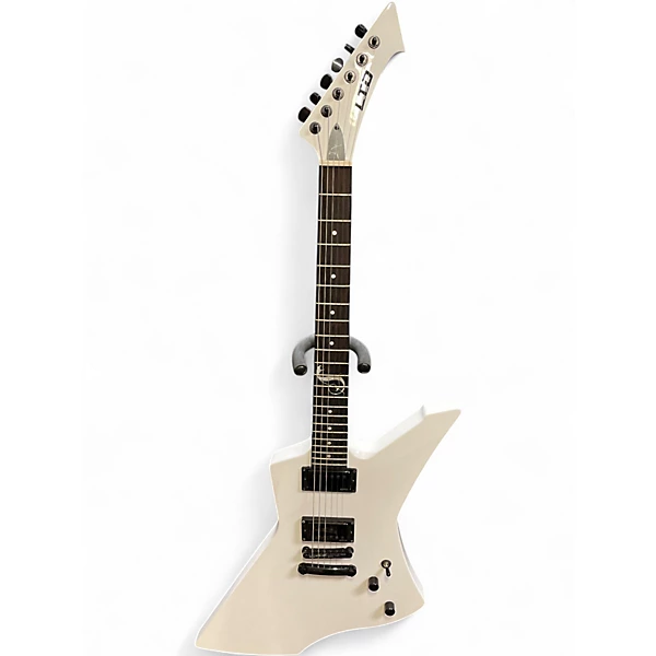 Used ESP LTD James Hetfield Snakebyte Snow White Solid Body Electric ...