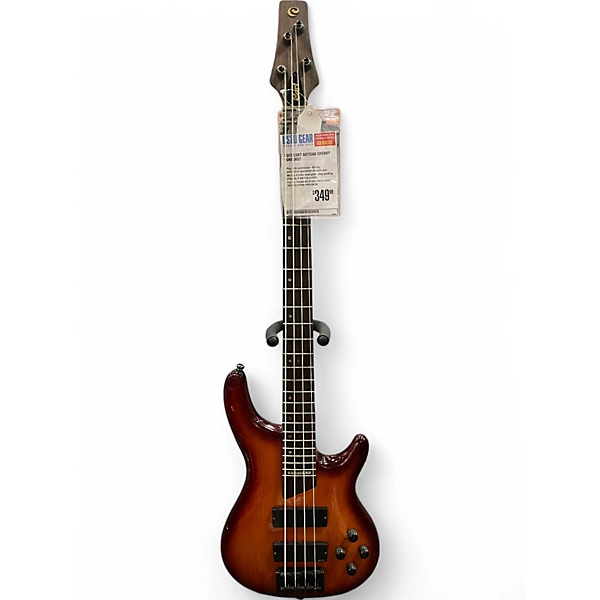 Used Cort Artisan Cherry Sunburst Electric Bass Guitar - Guitar Center