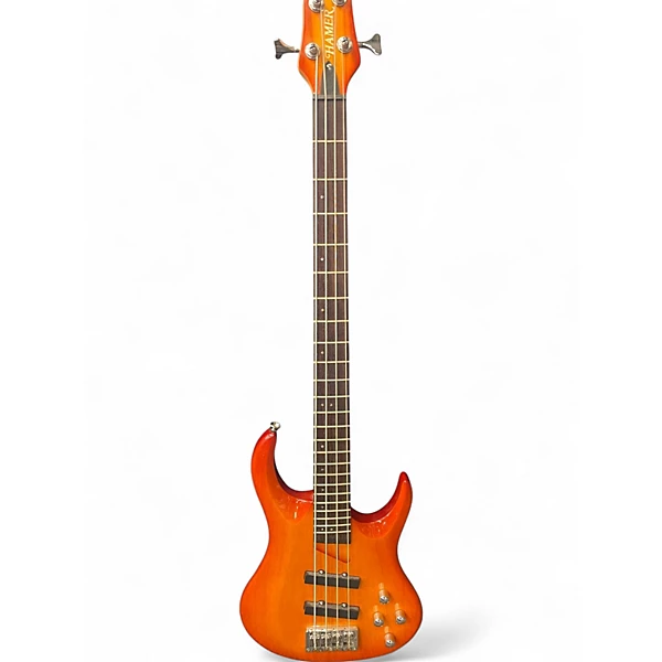 Used Hamer Velocity II Sunburst Electric Bass Guitar - Guitar Center
