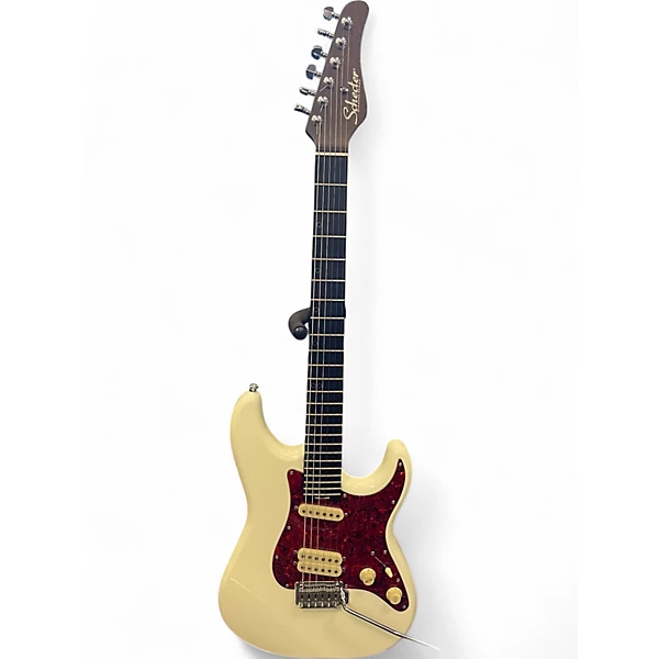 Used Schecter Guitar Research MV-6 Olympic White Solid Body Electric ...