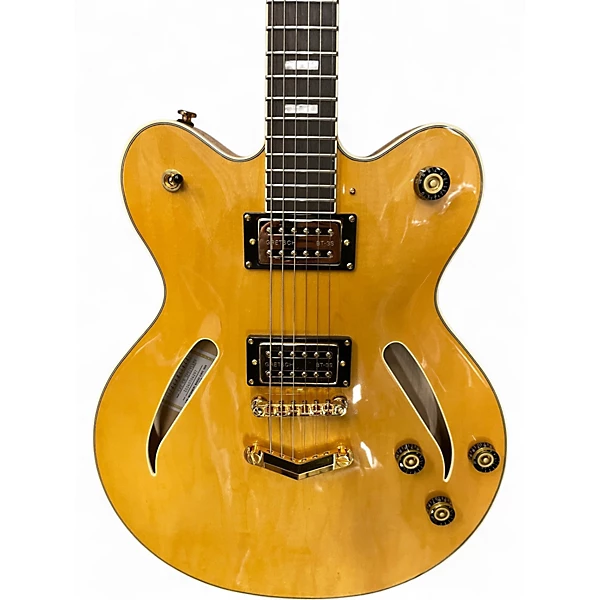Used Gretsch Guitars CATCB2PUVLAMB Natural Hollow Body Electric Guitar ...