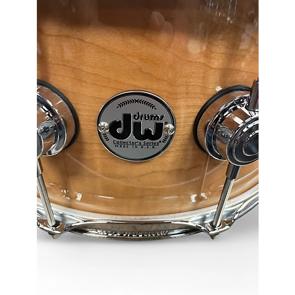 Used DW 14in COLLECTORS EXOTIC STANDARD Natural Drum - Guitar Center