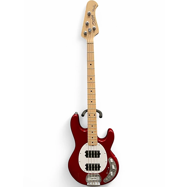 Used Sterling By Music Man STINGRAY RED Electric Bass Guitar - Guitar ...