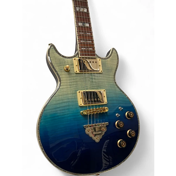 Used Ibanez AR420 Artist Series Blue Fade Solid Body Electric Guitar ...