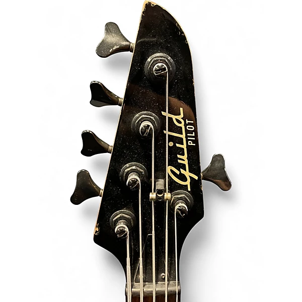 Used Guild Pilot Salmon Sparkle Electric Bass Guitar - Guitar Center