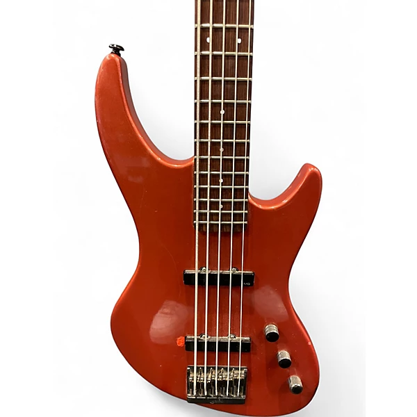 Used Guild Pilot Salmon Sparkle Electric Bass Guitar - Guitar Center