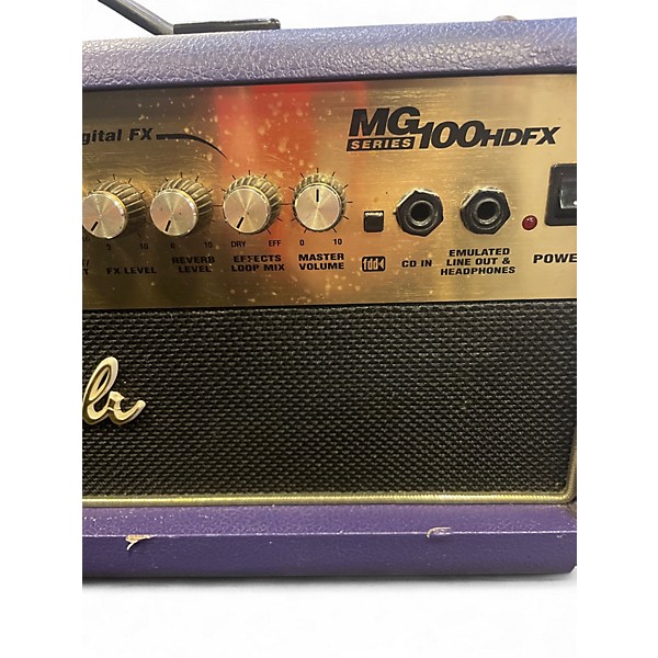 Used Marshall MG100HDFX 100W Solid State Guitar Amp Head - Guitar Center