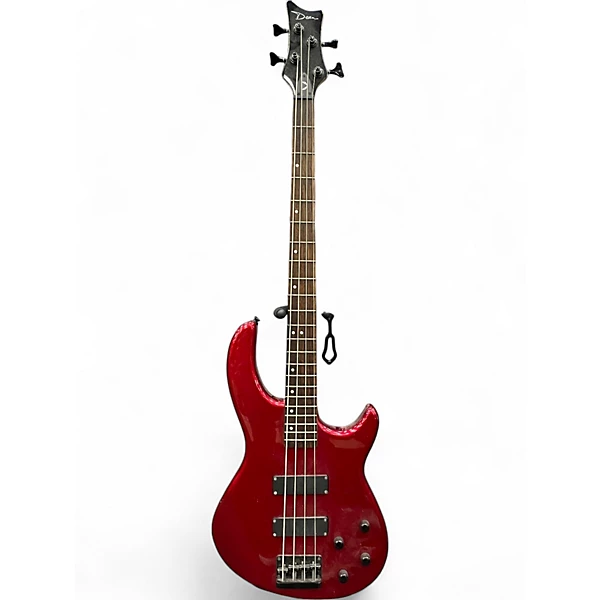 Used Dean Edge 10 Candy Apple Red Electric Bass Guitar - Guitar Center