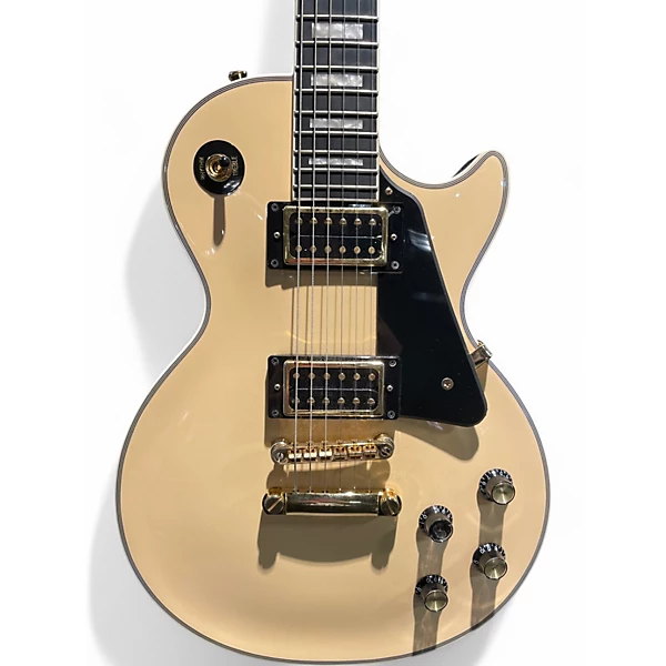 Used 2020s Epiphone Les Paul Custom Antique Ivory Solid Body Electric ...