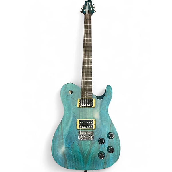 Used Jericho Fusion Baritone Trans Blue Baritone Guitars - Guitar Center
