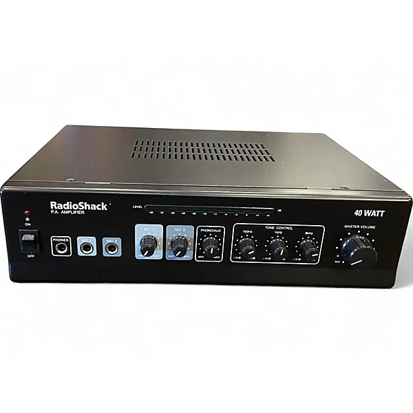 Used Radio Shack 40-WATT PAPower Amp - Guitar Center