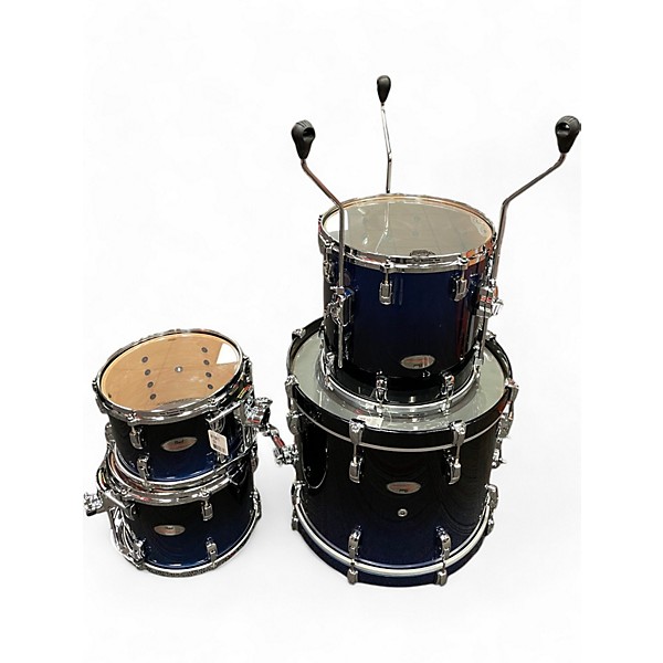 Used Pearl Reference Series Ultra Blue Fade Drum Kit - Guitar Center