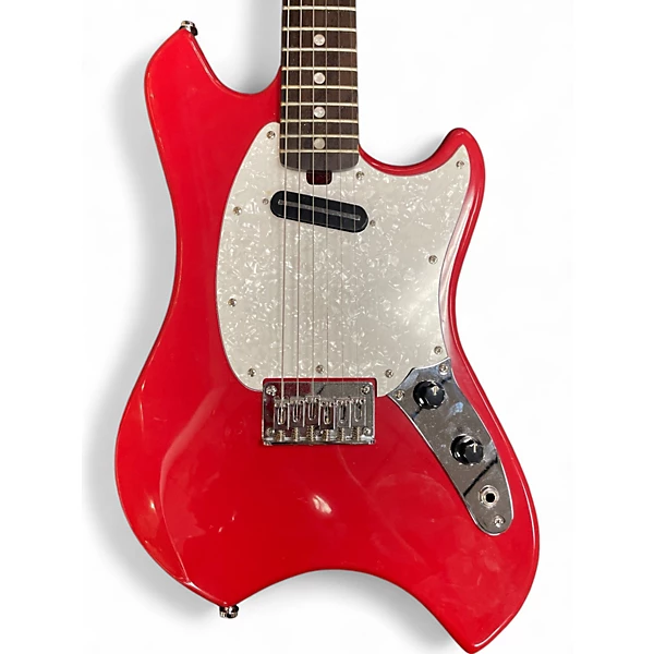 Used Eastwood SWINGER Dakota Red Solid Body Electric Guitar - Guitar Center