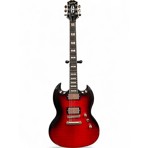 Used 2021 Epiphone SG Prophecy Custom GX RED TIGER Solid Body Electric ...