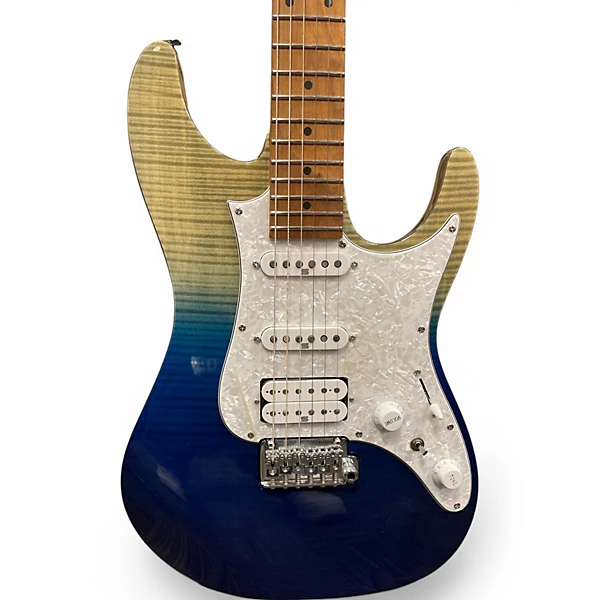 Used Ibanez AZ224F BLUE FADE Solid Body Electric Guitar - Guitar Center