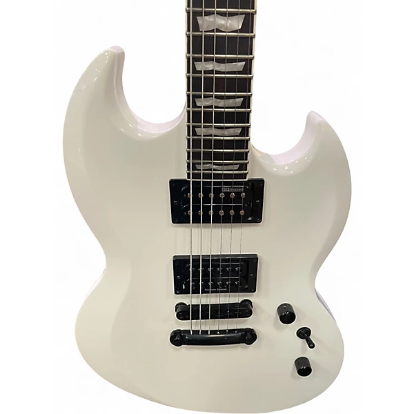 Used ESP VIPER-256 Classic White Solid Body Electric Guitar - Guitar Center