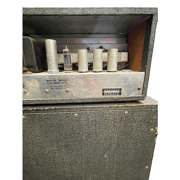 Used 1966 Sears SILVERTONE 1484 TWIN Tube Guitar Combo Amp - Guitar Center