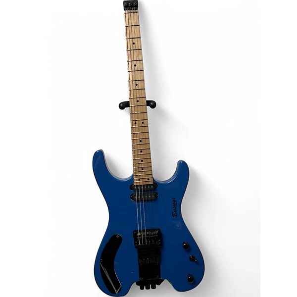 Used Busuyi Double Neck Blue Solid Body Electric Guitar - Guitar Center