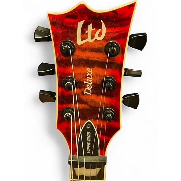 Used ESP LTD Viper 1000 Deluxe 2 Tone Sunburst Solid Body Electric ...